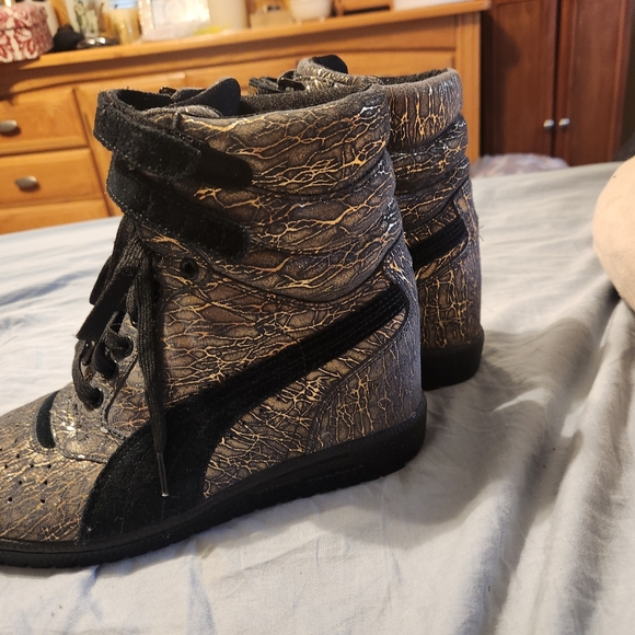 Puma | Shoes | Puma Sky Hi Sneakers | Poshmark